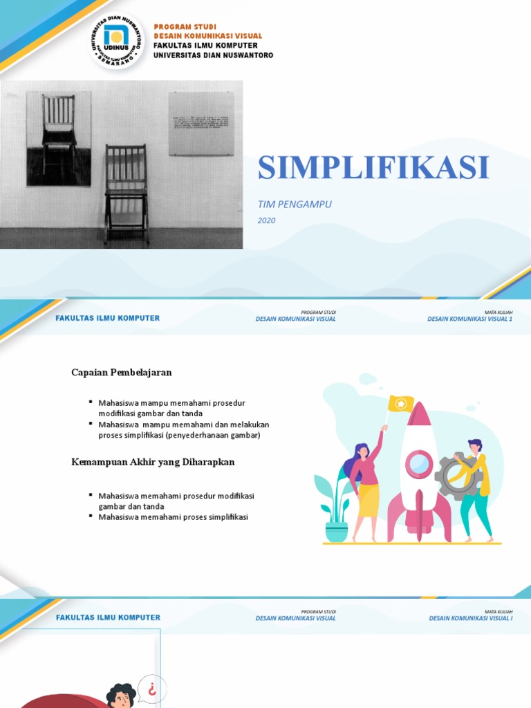 Proses dan Contoh Simplifikasi Gambar | PDF