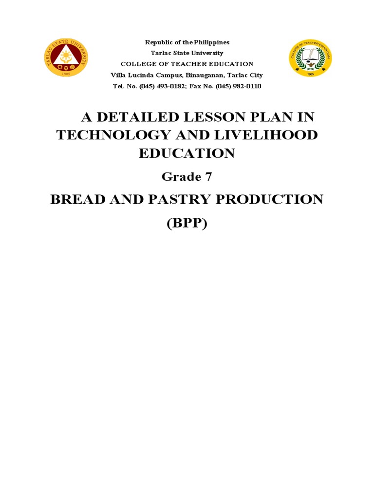 History of Baking Lesson Plan | PDF | Baking | Breads