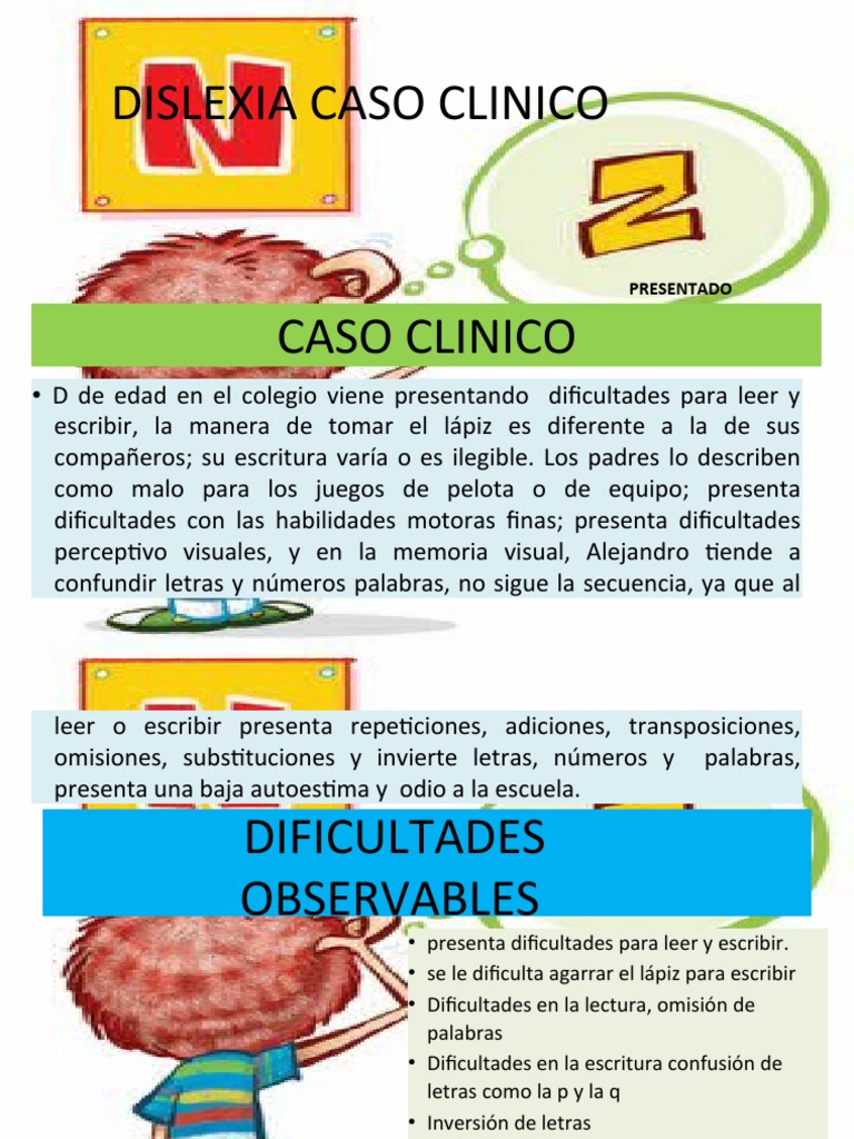 Dislexia Caso Clinico Maria | PDF | Sílaba | Lingüística