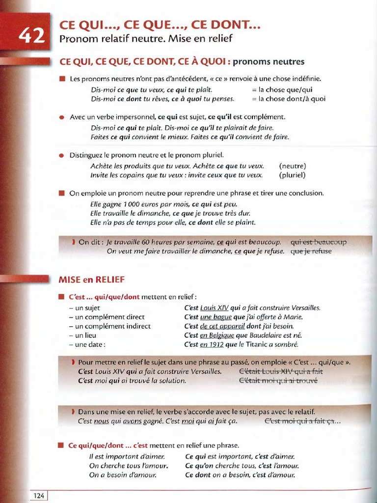 Exercices - La Mise en Relief | PDF