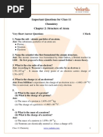 Chemistry Worksheet Grade 11: Chapter - 2 Structure of Atom | PDF | Photoelectric Effect | Electron