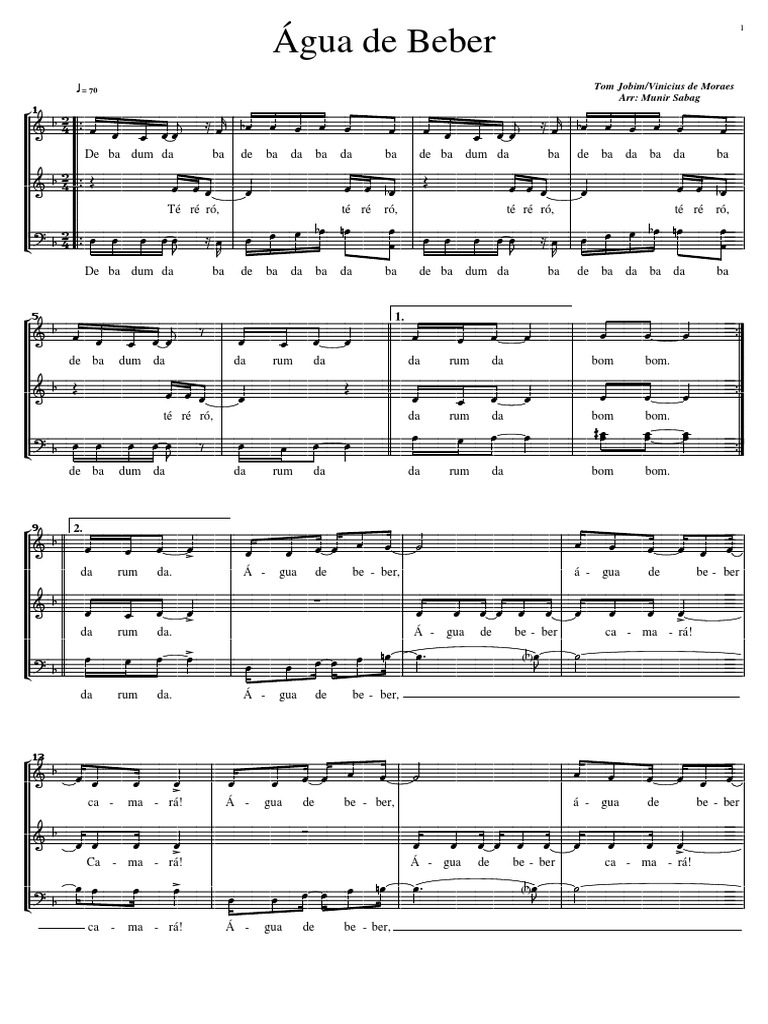 Água de Beber | PDF