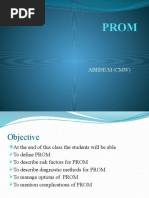 Actim PROM: Rapid PROM Detection Test | PDF | Sensitivity And ...