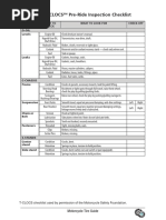T-CLOCS Motorcycle Safety Checklist | PDF | Cooking, Food & Wine
