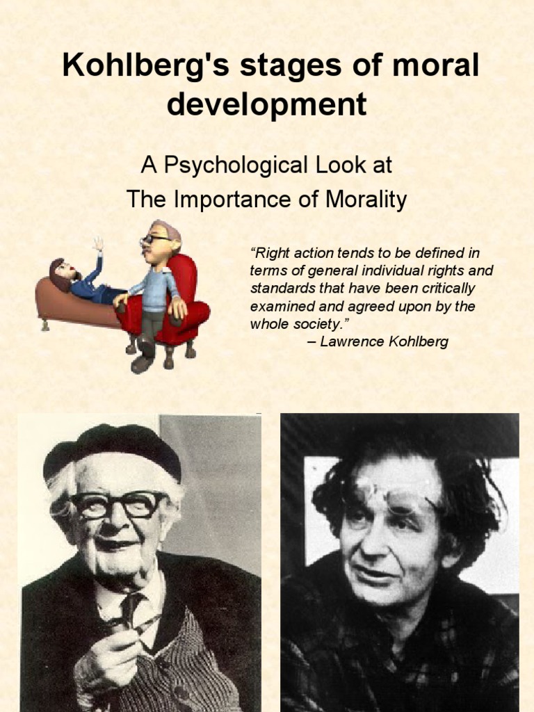 Kohlberg's Six Stages of Morality | PDF | Morality | Behavioural Sciences