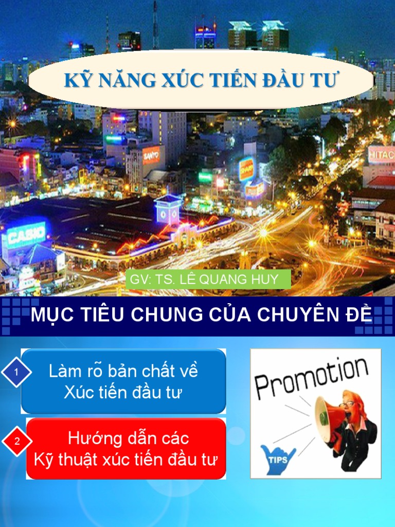 Ky Nang Xuc Tien Dau Tu | PDF