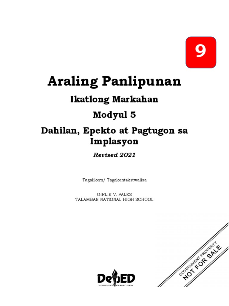 Q3M5 AP9 PALES Final Revised 11-25-21 (AutoRecovered) | PDF