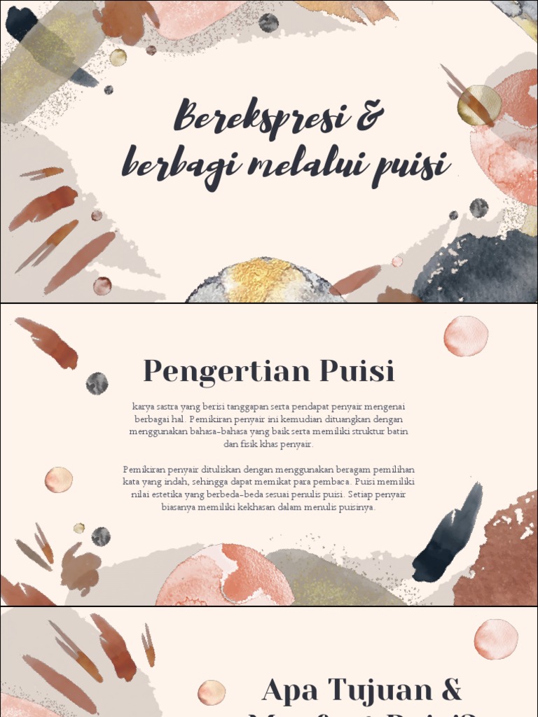 Panduan Lengkap Memahami Puisi | PDF