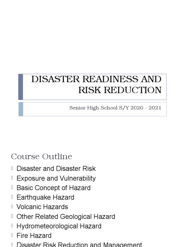 DRRR Module | PDF | Earthquakes | Hazards