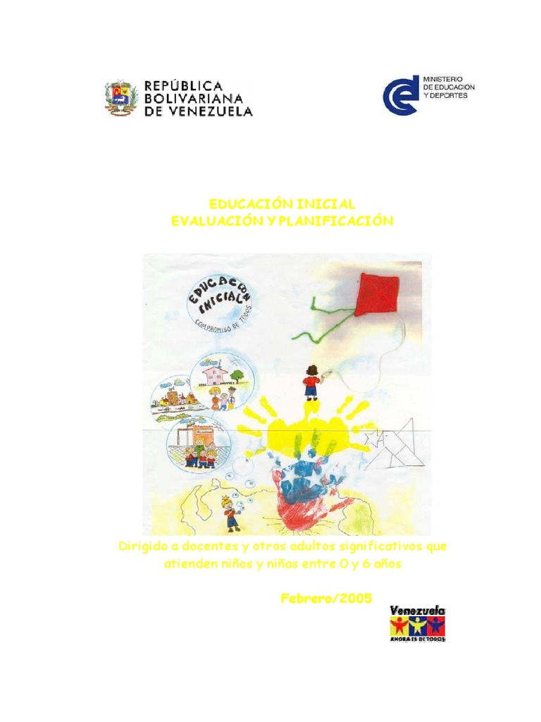 Educacion Inicial Evaluacion Y Planifica Descargar Gratis Pdf