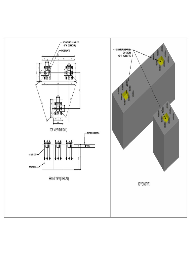 Shear Key | PDF