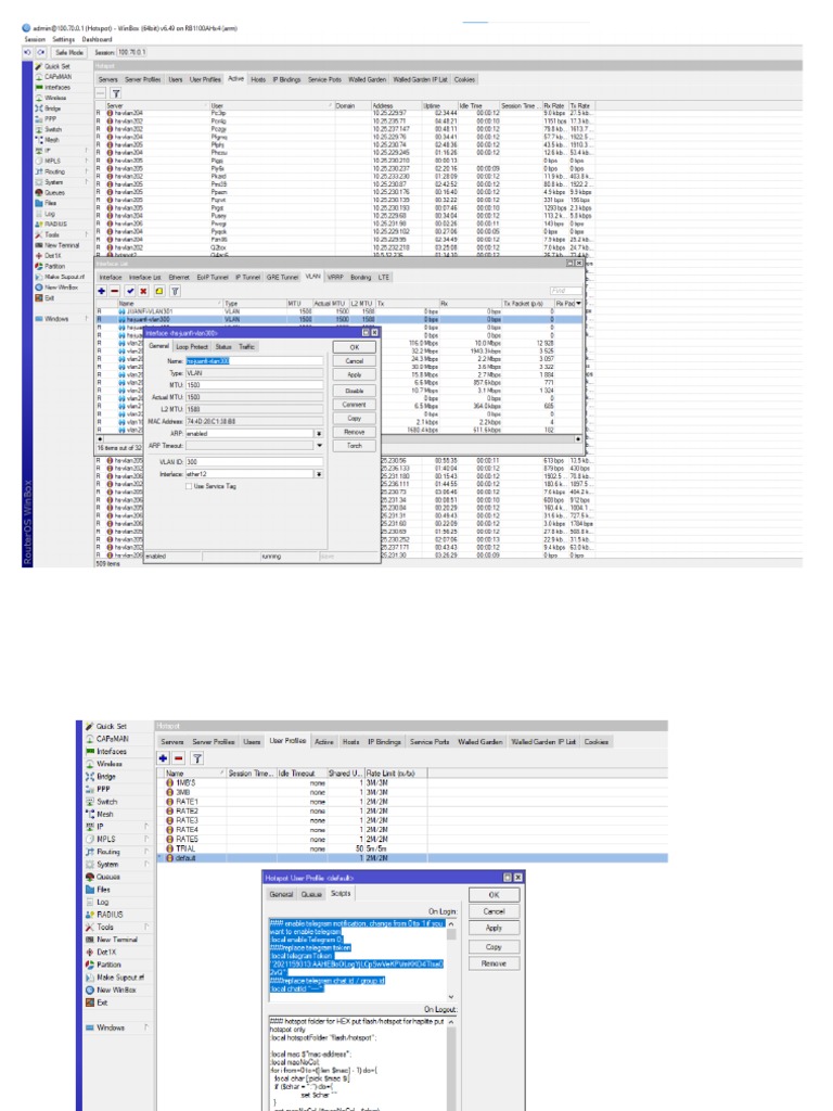Juanfi Coding Mikrotik | PDF | Computer Engineering | Software Engineering