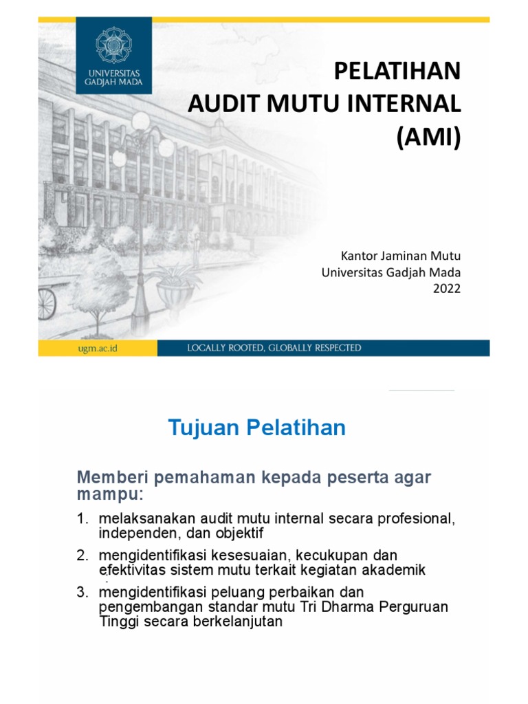 05-Audit Mutu Internal UGM | PDF