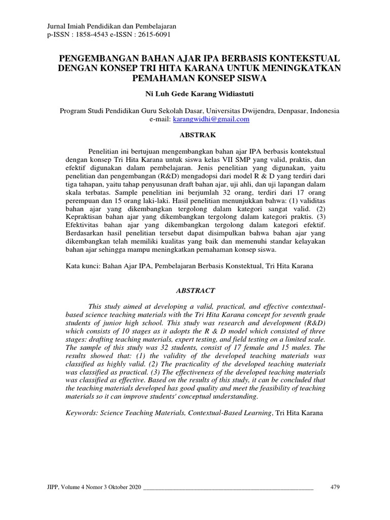 Bahan Ajar Ipa | PDF | Karier & Perkembangan