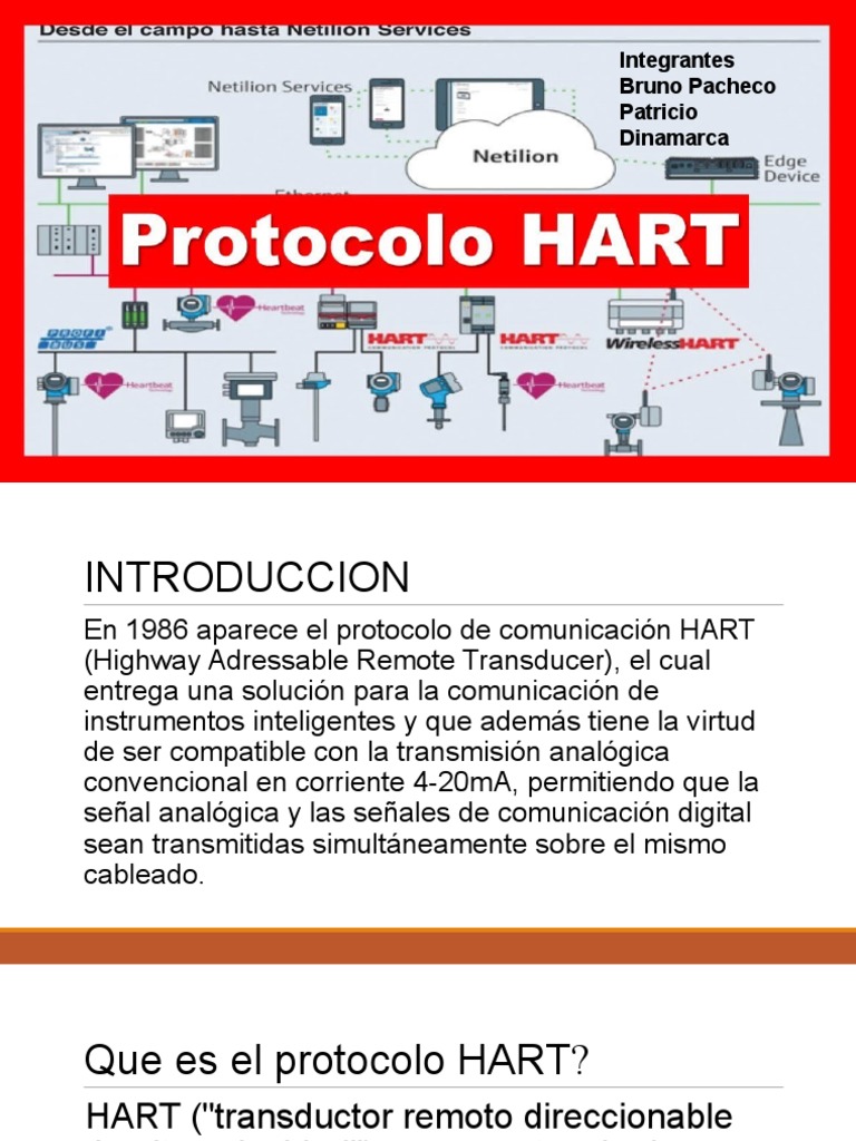 Protocolo HART: Comunicación Industrial | PDF | Informática