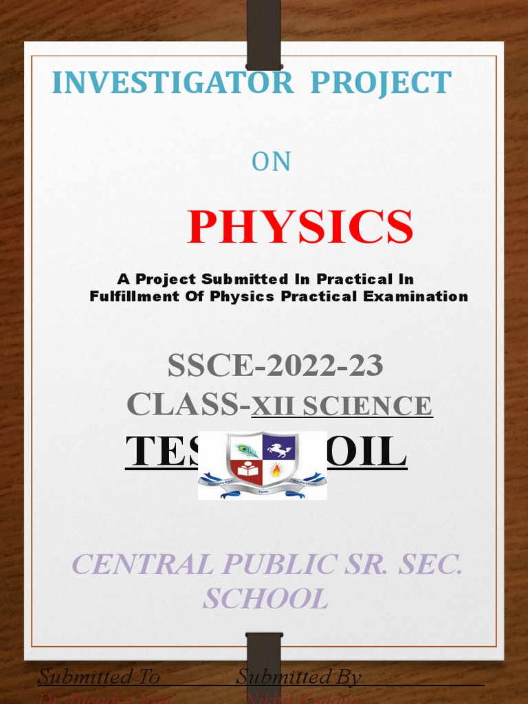 Investigator Project: Physics | Download Free PDF | Inductor | Rectifier