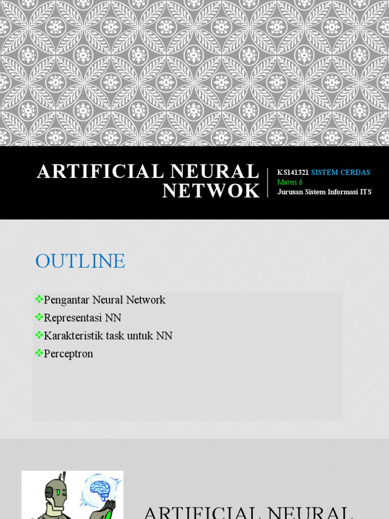 Artificial Neural Network | PDF