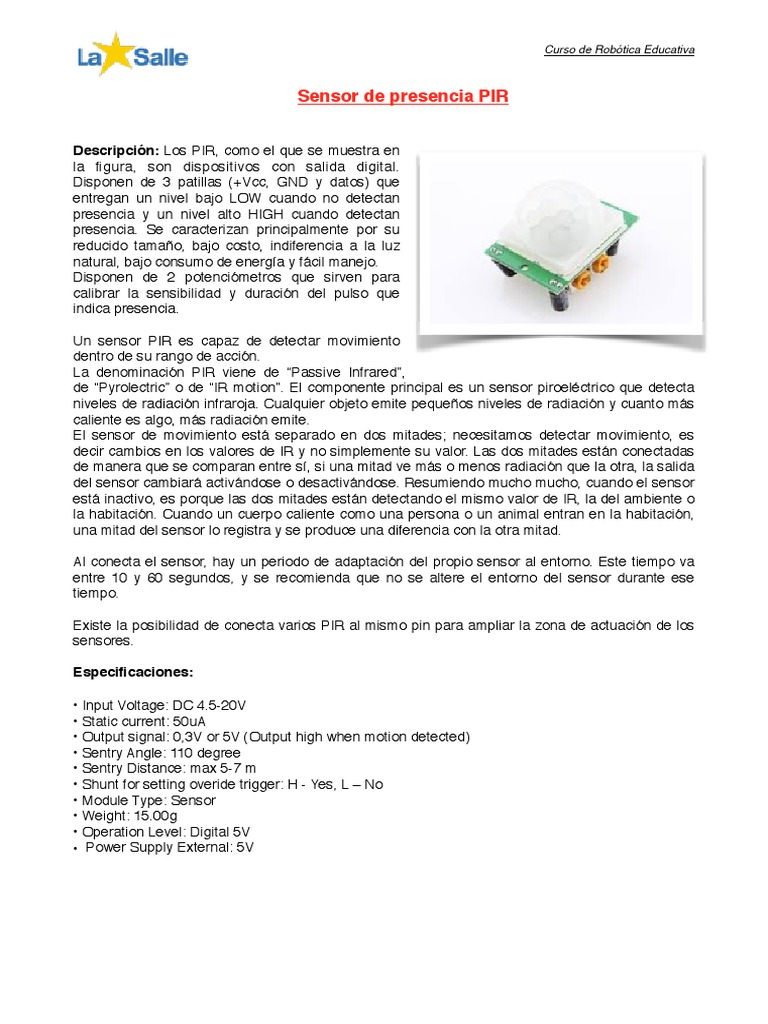 03 Conexion De Sensores Con Arduino Uno Pdf Arduino Sensor 0624