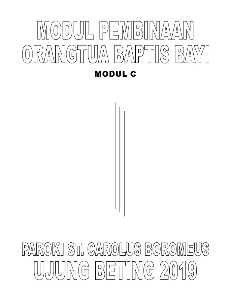 Sakramen Baptis - Modul C | PDF
