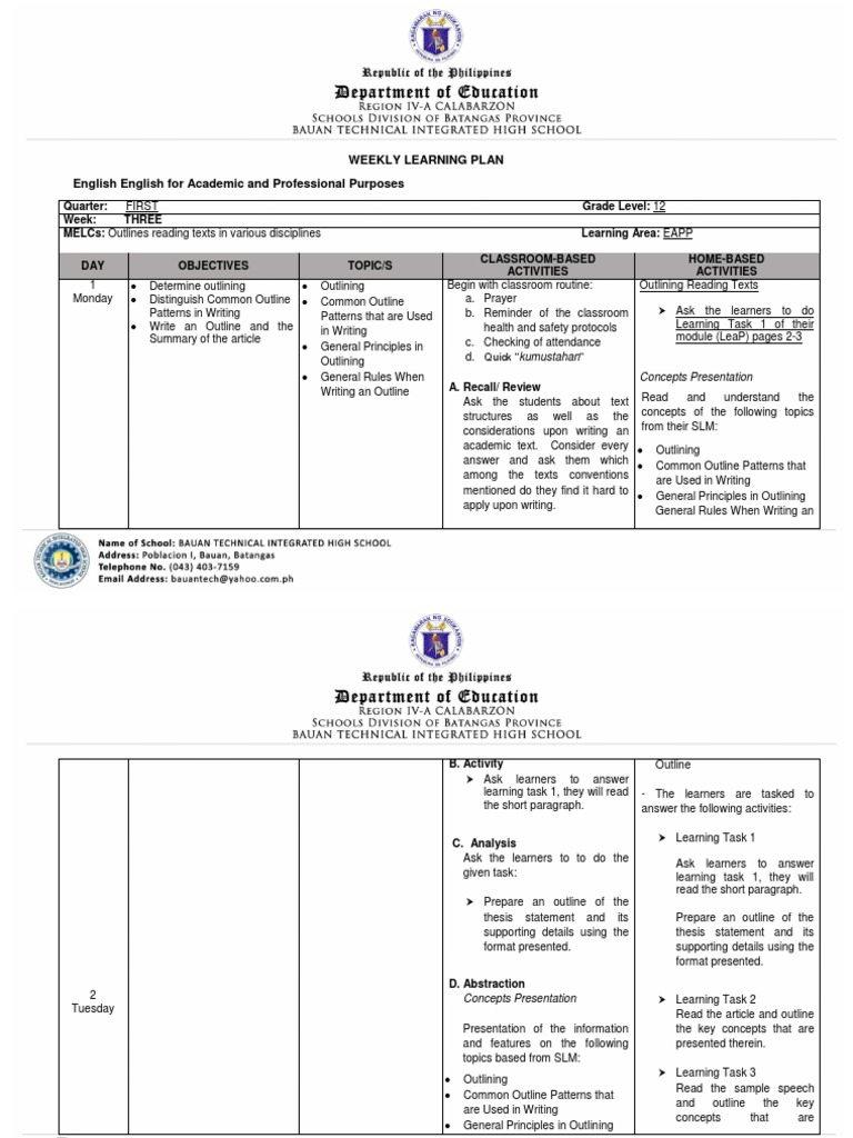 WLP Eapp Week3 | PDF | Learning | Education Theory