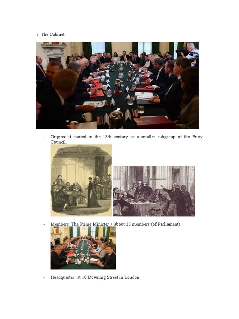 UK Cabinet and Prime Minister Roles | PDF | Hawaii | Government ...