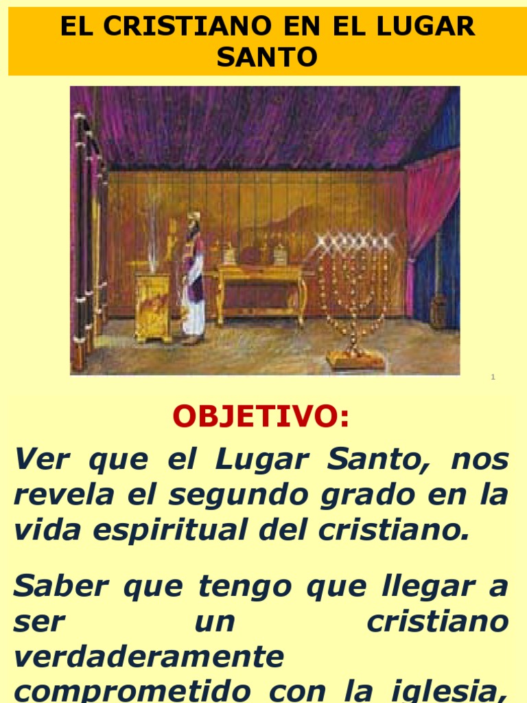 Clase 21 El Cristiano en El Lugar Santo | PDF | eucaristía | Sacerdote