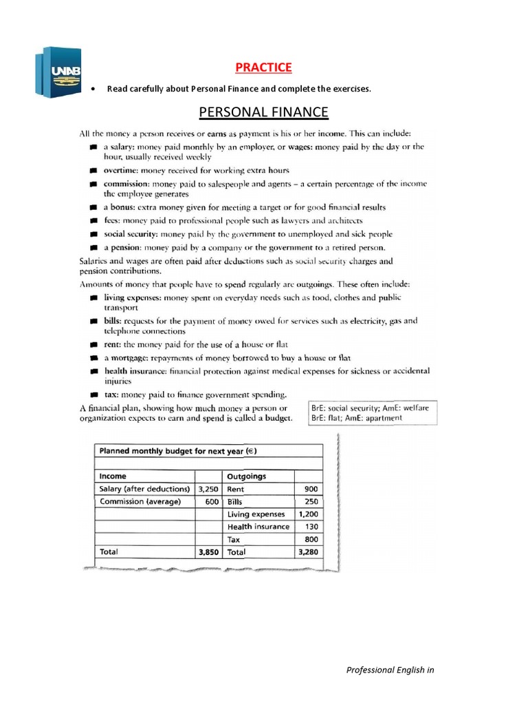 Personal Finance | PDF