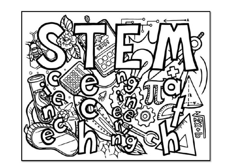 Stem Colouring Pages | PDF