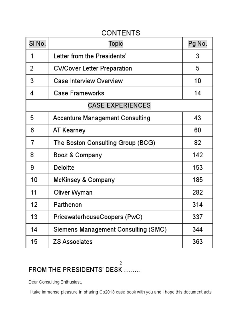 ISB Consulting Casebook 2013 - Final | PDF | Pricing | Market (Economics)
