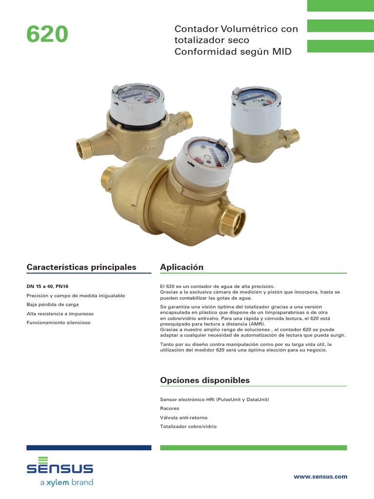 Macromedidor SENSUS | Descargar gratis PDF | Materiales