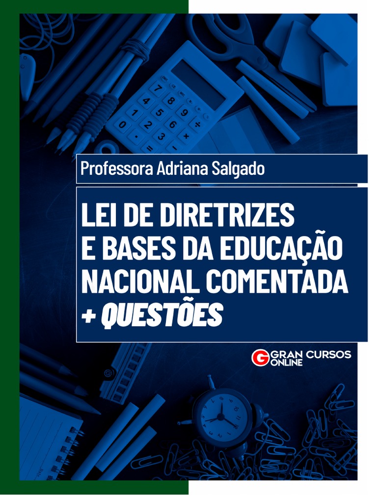 E Book Lei de Diretrizes e Bases Da Educacao Nacional Comentada ... E Book Lei de Diretrizes e Bases Da Educacao Nacional Comentada ...
