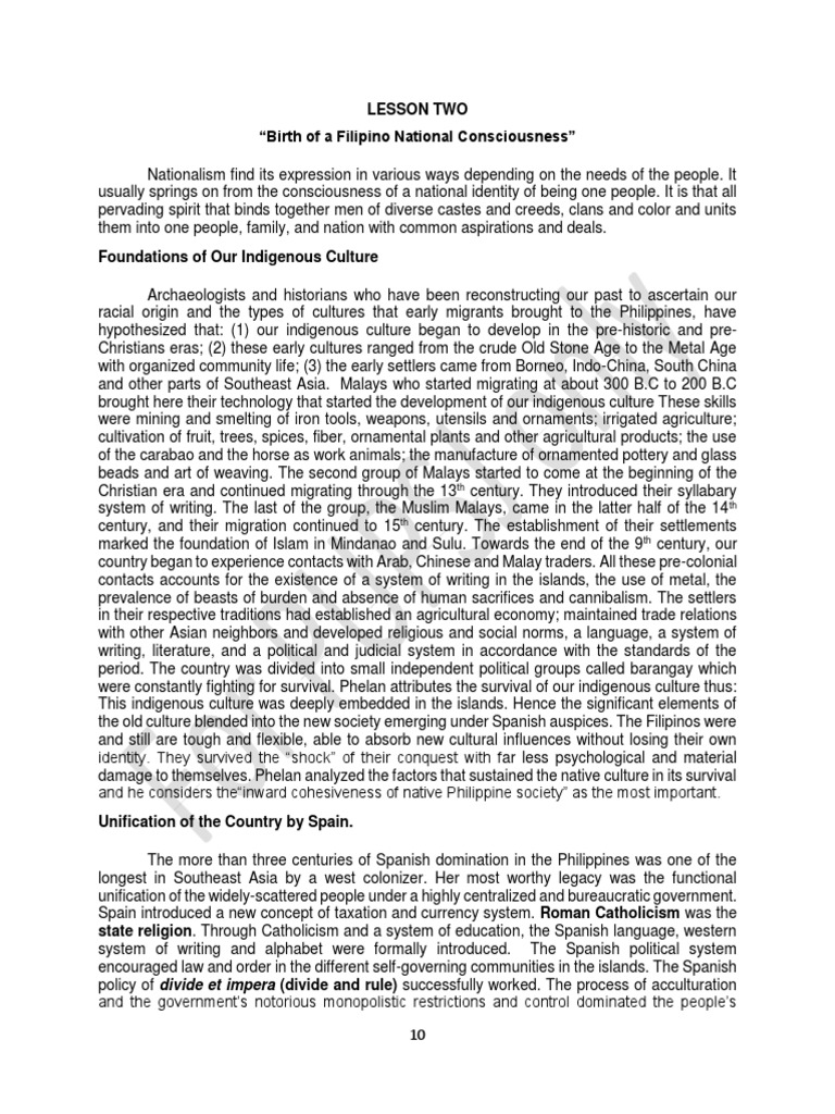 Life and Works of Rizal - Lesson 2 To 4 | PDF | Philippines