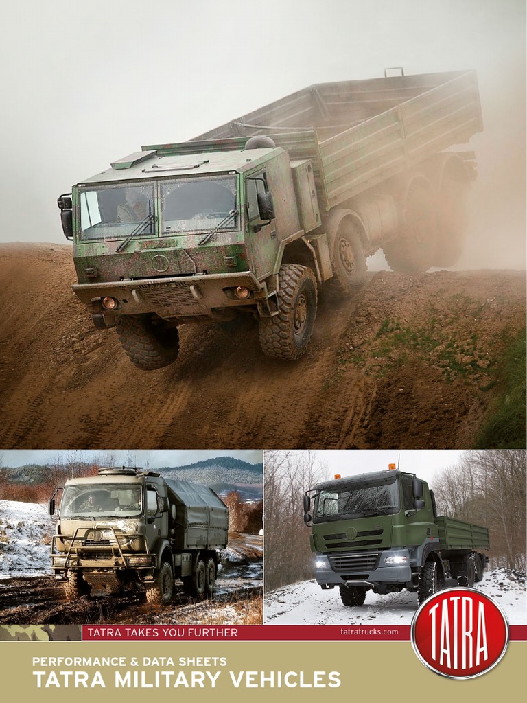 Tatra Military Vehicles - en | PDF | Truck | Axle