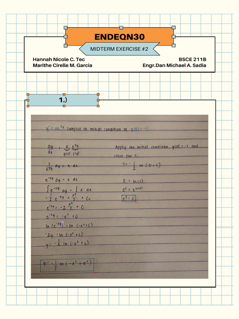 Differential Eq. | PDF