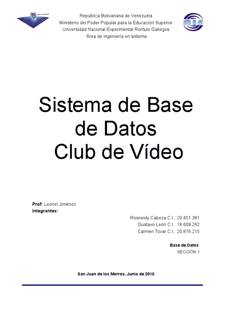 Proyecto Base de Datos | PDF | Tabla (base de datos) | Contabilidad