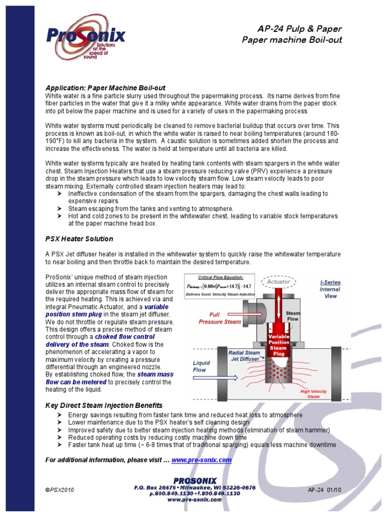 Efficient Paper Machine Boil-Out Solutions | PDF | Steam | Water