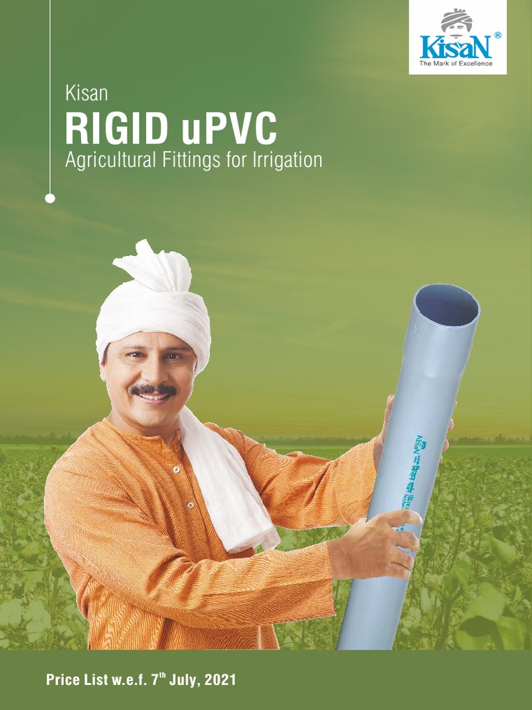 Revised Kisan PVC Fitt. Pricelist For RAJ - Jul 2021 | PDF | Mechanical ...