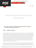 Modified Audit Report | PDF | Auditor's Report | Financial Audit