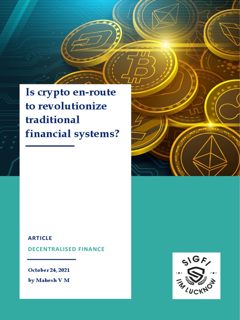 Article - Decentralised Finance | PDF | Cryptocurrency | Economies