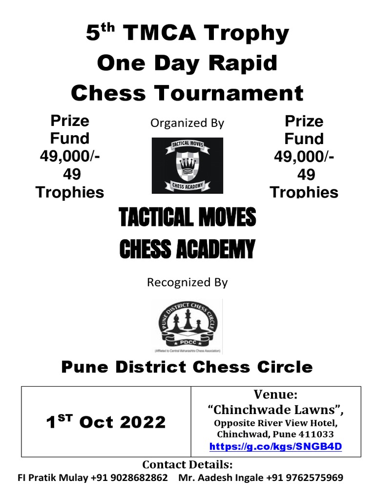 5th TMCA Trophy 1st Oct 2022 | PDF | Gaming | Abstract Strategy Games