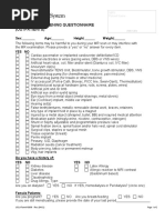 MRI Safety Checklist English 032220 | PDF | Implant (Medicine ...