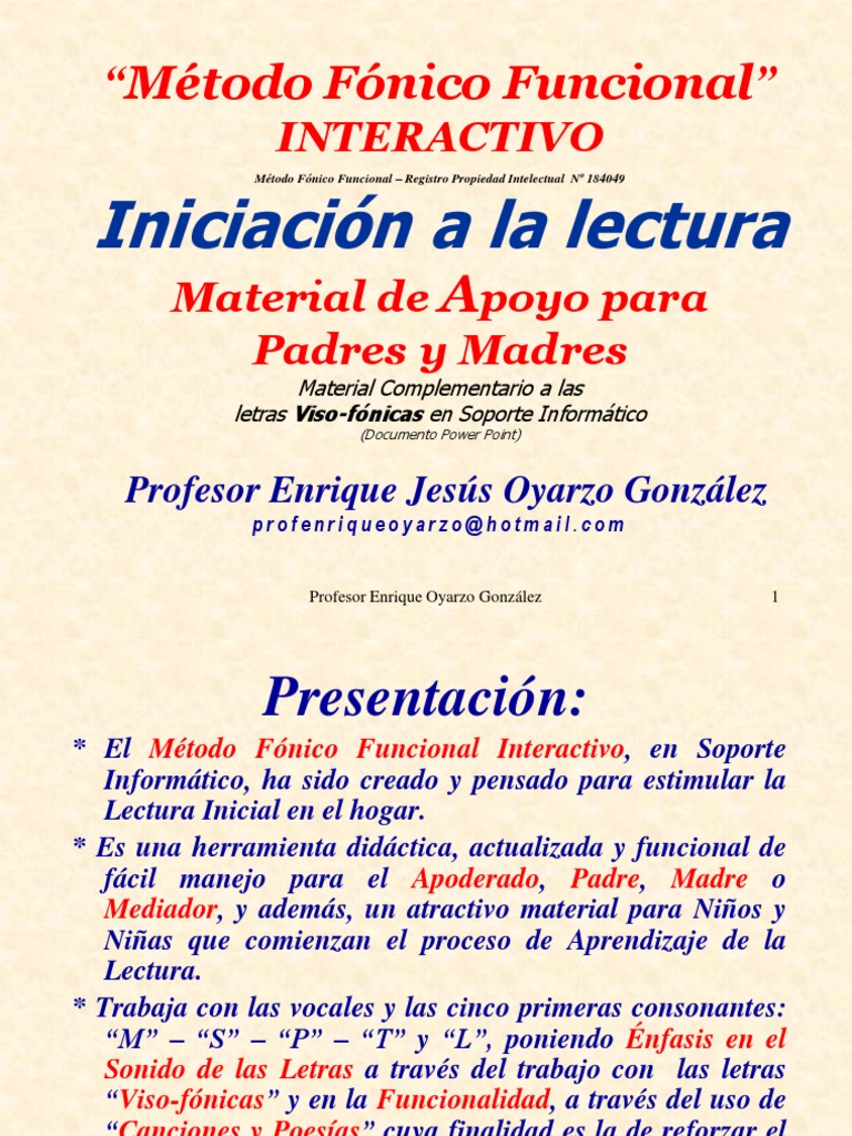 Silabario Interactivo para Aprender a Leer | PDF | Lingüística ...
