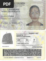 Cedula Alexander | PDF