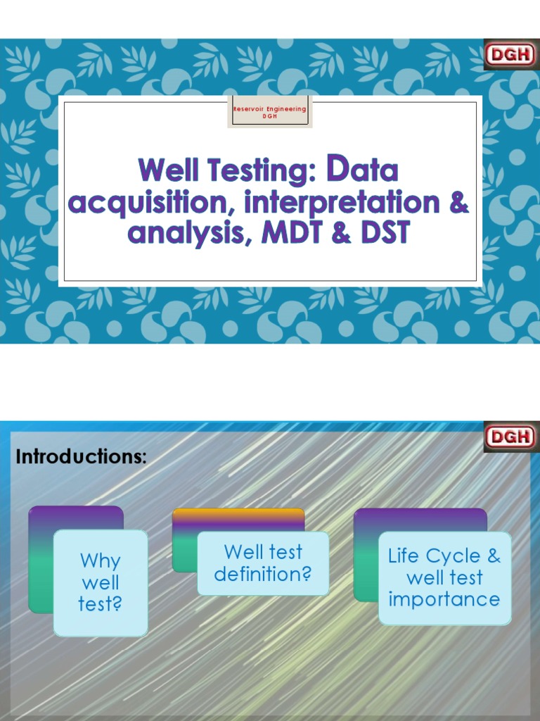 Well Test Final | PDF | Petroleum Reservoir | Fluid Dynamics