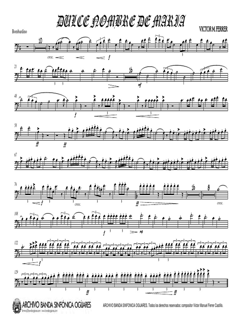 Dulce Nombre de María 2 Víctor Ferrer | PDF