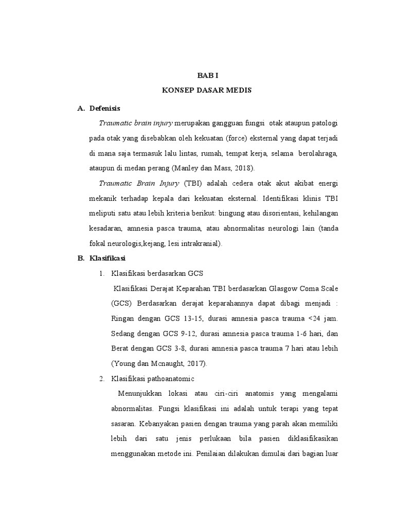 LP Traumatic Brain Injury | PDF