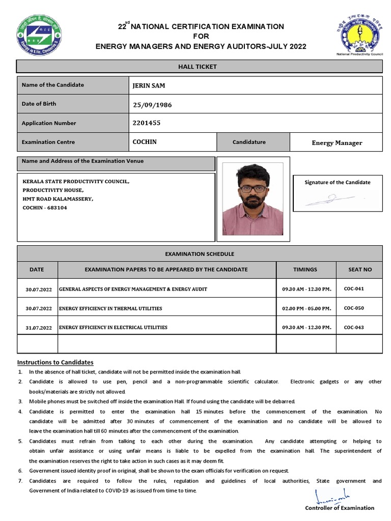 Hall Ticket | PDF | Pandemic | Medical Specialties