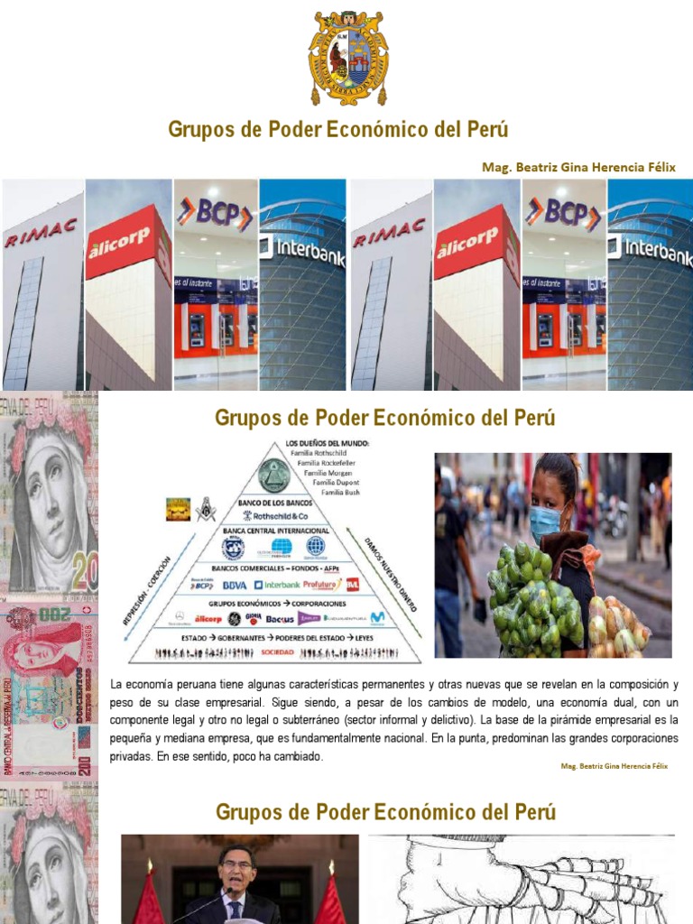 Grupos de Poder Económico Del Perú - Mag. Beatriz Gina Herencia Félix ...