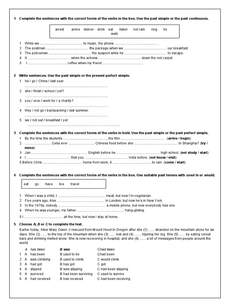 Test Units 1,2,3 | PDF