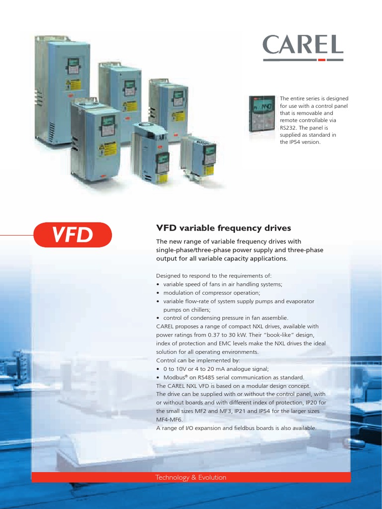 Inverter CAREL NXL - 2006 - +302237161 | PDF | Computer Engineering | Manufactured Goods